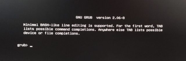 Error: MINIMAL BASH-LIKE line editing is supported. Solución.