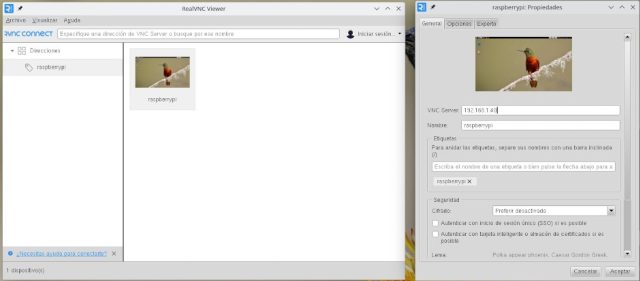 Cómo conectarse en remoto a Raspberry Pi OS con RealVNC.
